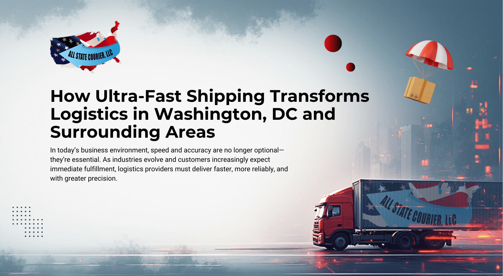 How Stat Delivery Is Transforming Logistics in DC